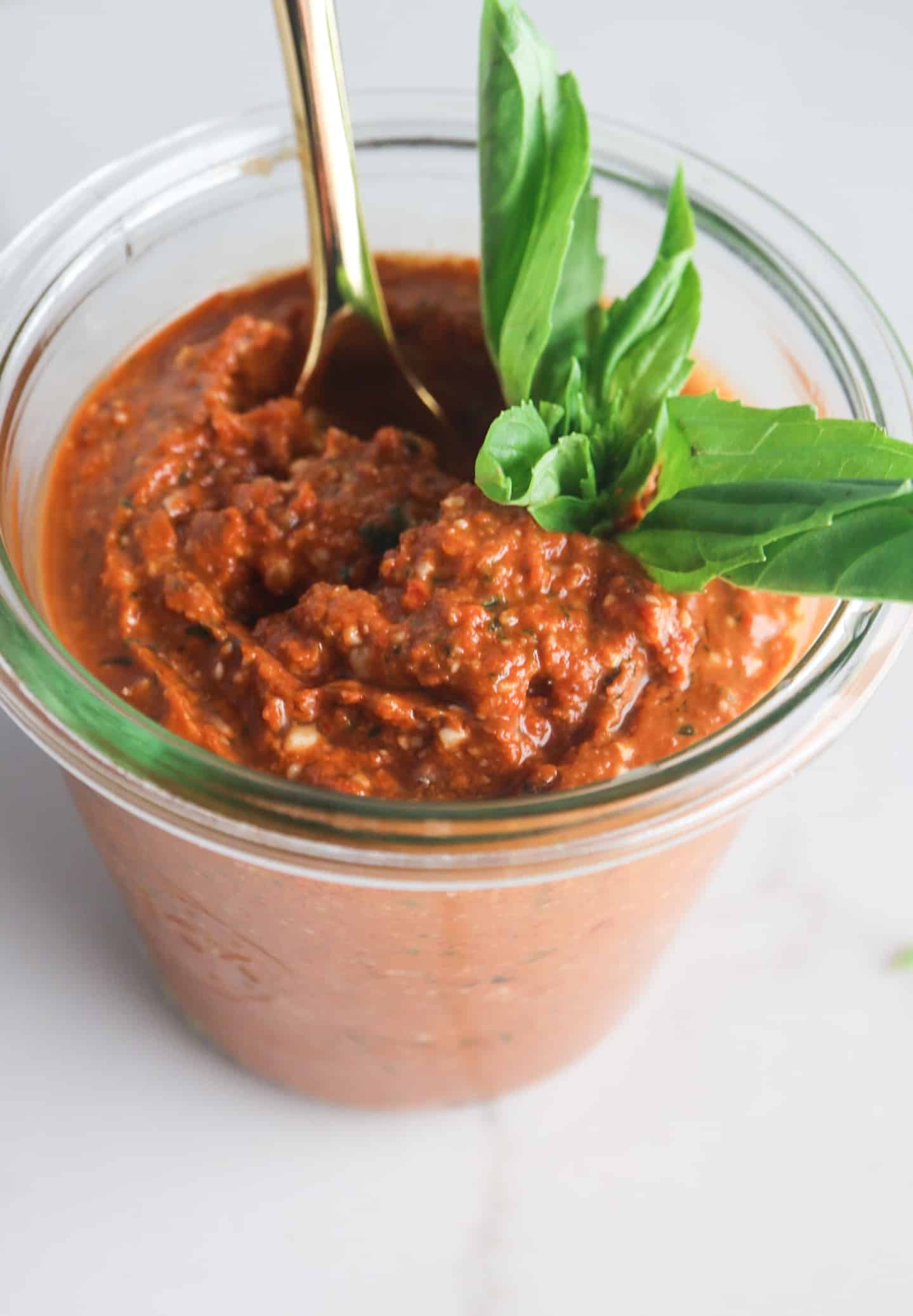 Roasted Red Pepper Pesto - Tipps in the Kitch