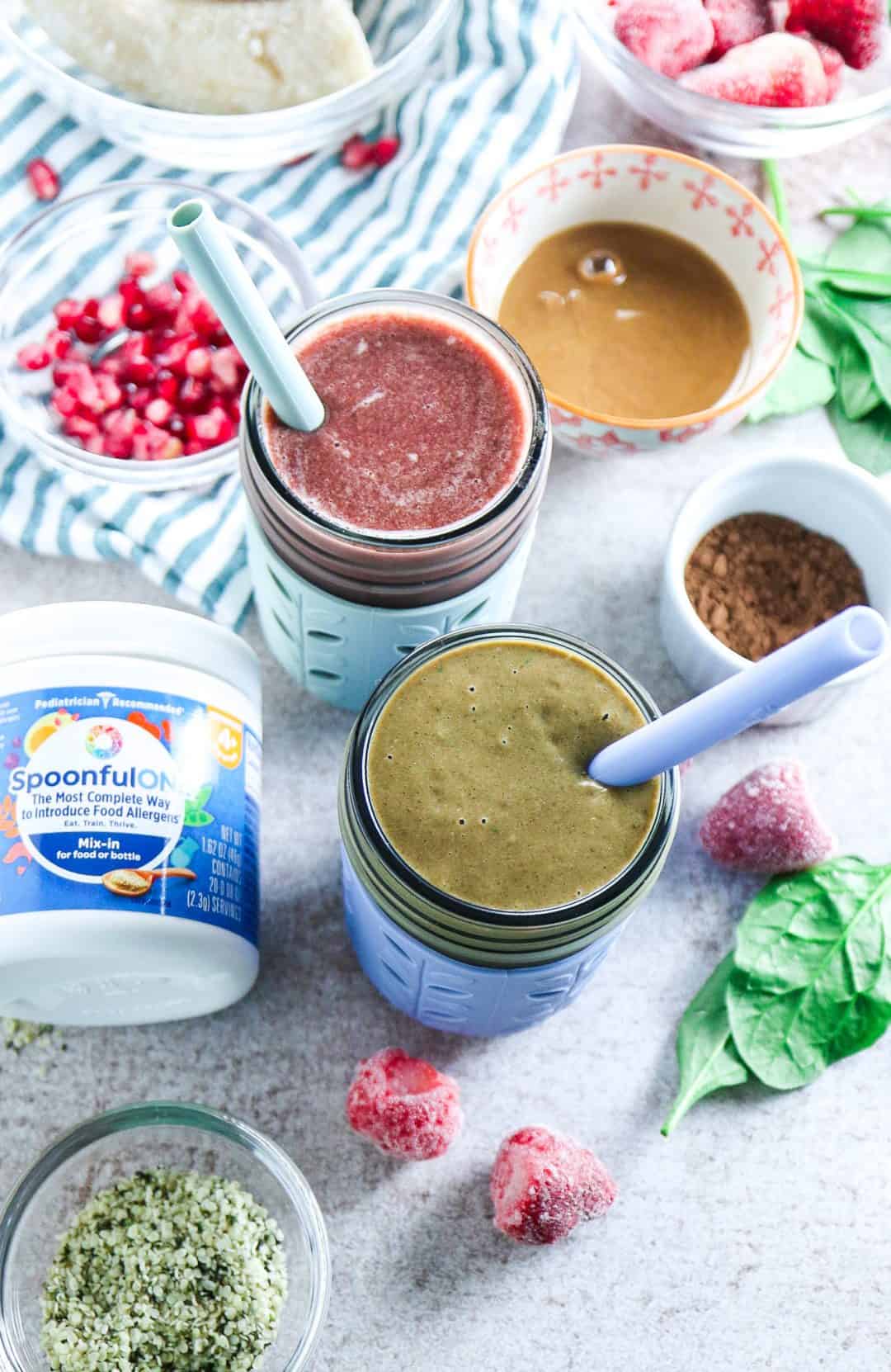 Make Ahead Kid-Friendly smoothies (2 ways) - Tipps in the Kitch